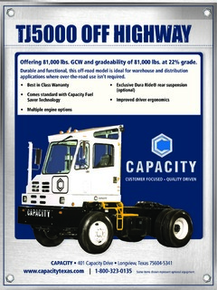 Capacity Trucks TJ5000 Specifications CraneMarket