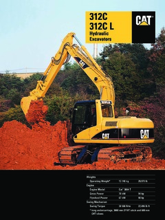 Caterpillar (CAT) 312C L Specifications Machine.Market