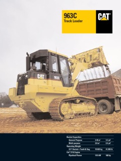 Loaders Caterpillar (CAT) 963C Specifications CraneMarket