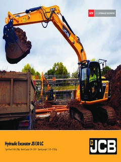 JCB JS130 LC Specifications Machine.Market