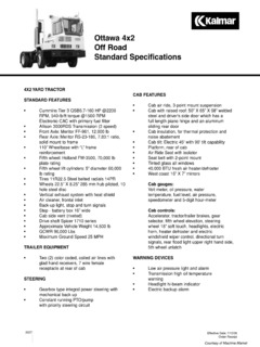 Kalmar Ottawa Specifications CraneMarket