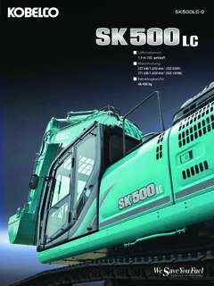 Kobelco Specifications Machine.Market Page 2