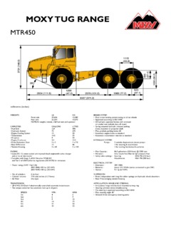 Trucks Moxy Specifications CraneMarket